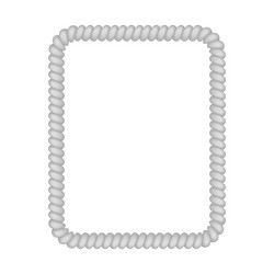 Tied rope Royalty Free Vector Image - VectorStock