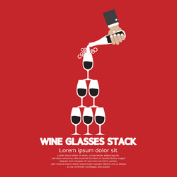 Glass Champagne Pyramid Vector Images (over 580)
