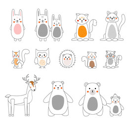 Line Animals Vector Images (over 330,000)