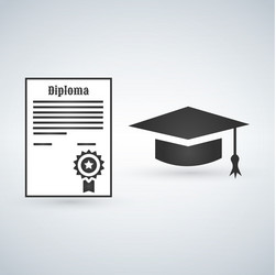 Diploma Black and White Icon Vector Images (over 6,400)