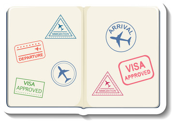 Visa Sticker Vector Images (over 1,700)