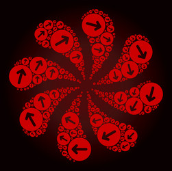 Clockwise Arrow Vector Images (over 6,500)