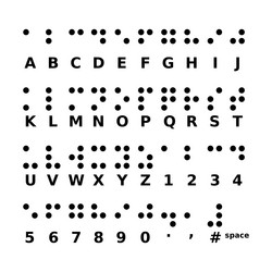 Morse code on white Royalty Free Vector Image - VectorStock