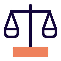 Justice requirement to prevent cyber bullying Vector Image