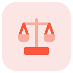 Justice requirement to prevent cyber bullying Vector Image