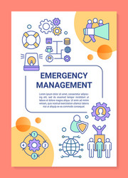 Emergency Management Vector Images (over 5,800)