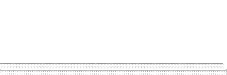 Various measurement scales with divisions Vector Image