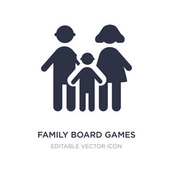 Memory board games icon on white background Vector Image