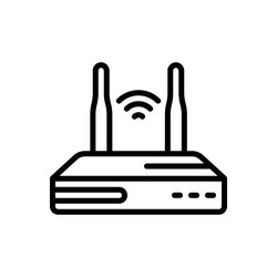 Routers Royalty Free Vector Image - VectorStock