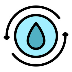 Human metabolism icon flat Royalty Free Vector Image