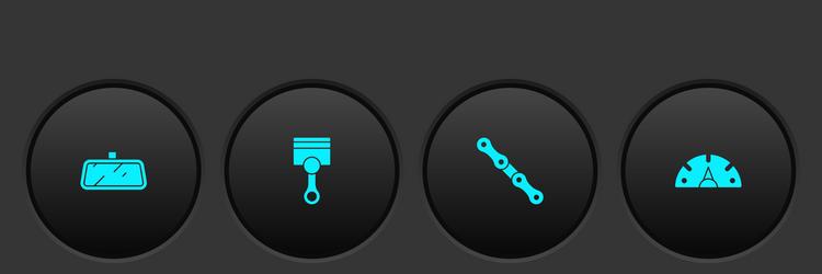 Motorcycle Chain Piston Vector Images (84)