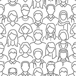 Abstract patterns seamless tileable Royalty Free Vector