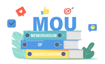 Memorandum Agreement Mou Vector Images (63)