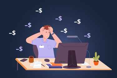 Financial Stress Vector Images (over 5,300)