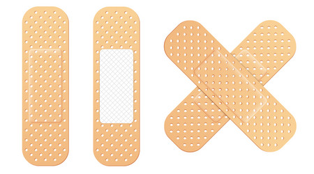 Bandage or hip bandaging stretching dislocation Vector Image