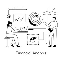 Financial Analysis Vector Images (over 87,000)