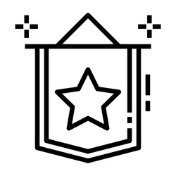 Star banner Royalty Free Vector Image - VectorStock