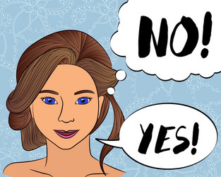 Girl Saying Yes Vector Images (over 130)