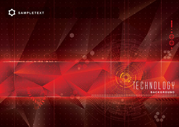 Technology theme background Royalty Free Vector Image
