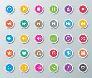 Seamless texture with buttons Royalty Free Vector Image