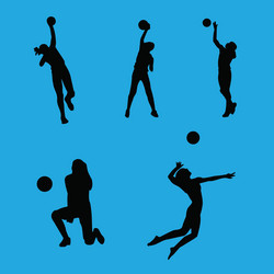 Smash Volleyball Vector Images (over 390)