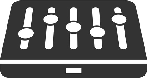 Control panel icon Royalty Free Vector Image - VectorStock