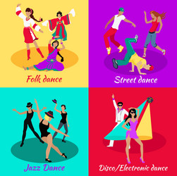 Street dance competition on stage Royalty Free Vector Image