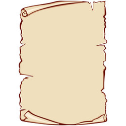 Vertical scroll paper color Royalty Free Vector Image