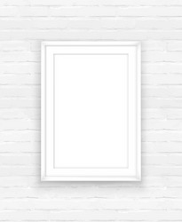 Poster frame design template Royalty Free Vector Image