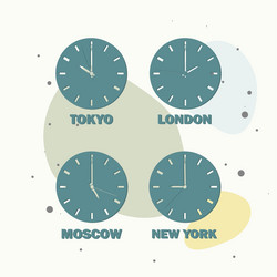 World Timezone Vector Images (over 270)