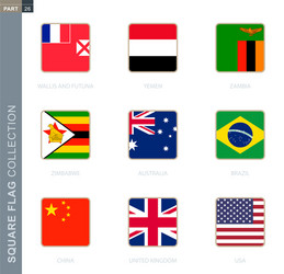 Square Flag Yemen Vector Images (55)