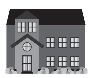 Home design over white background Royalty Free Vector Image