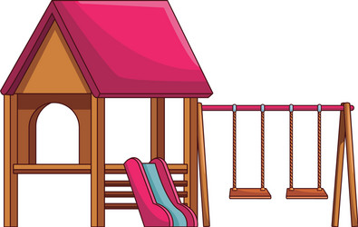 Kids at park Royalty Free Vector Image - VectorStock