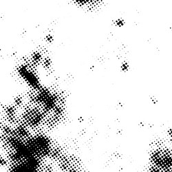 Abstract grunge halftone splatter texture Vector Image