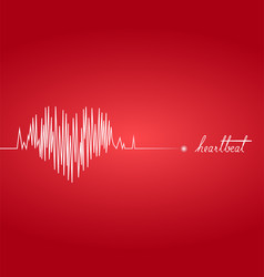 Ekg line heart stops beating death Royalty Free Vector Image