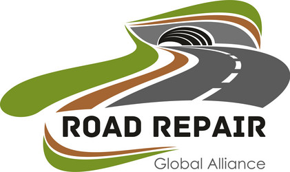 Road And Building Logo