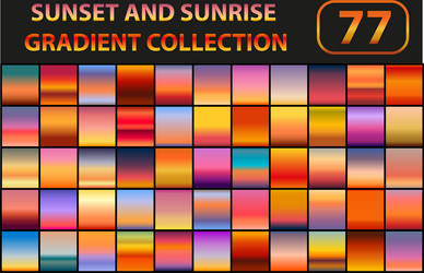 Sunset Gradient Vector Images (over 5,700)