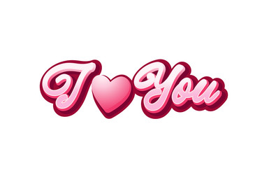 Cute text style effect lettering design Royalty Free Vector