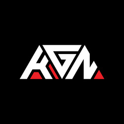 Kgn logo letter design Royalty Free Vector Image