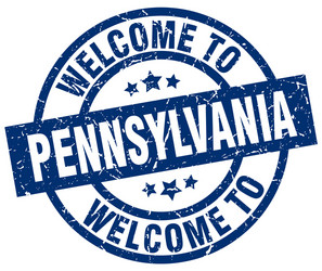 Welcome Sign Pennsylvania Vector Images (over 100)