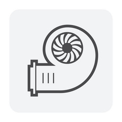 Air conditioner repair service logo Royalty Free Vector