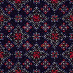 Filipino traditional yakan pattern Royalty Free Vector Image