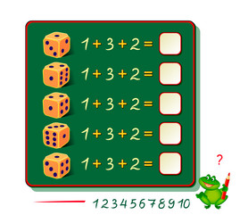 Dice Number Math Vector Images (over 100)