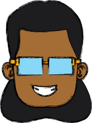 Afro Nerd Vector Images (49)