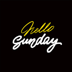 Sunday Calligraphy Vector Images (over 1,400)