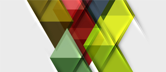 Abstract geometric background modern overlapping Vector Image