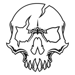 Broken Skull Vector Images (over 1,400)