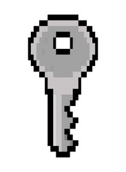 Pixel Art Key Vector Images (over 470)