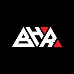 Bhr logo letter letter logo design Royalty Free Vector Image