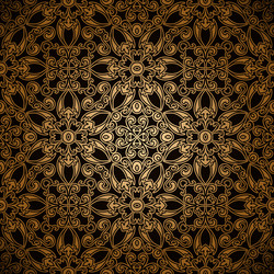 Vintage gold pattern Royalty Free Vector Image